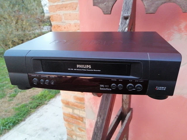 VIDEOREGISTRATORE PHILIPS VR520 6-testa HIFI-STEREO VHS Video Recorder ...