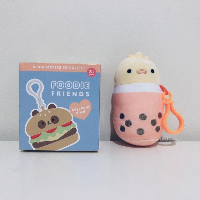 FOODIE FRIENDS BLINDBOX Boba Tea 3.5" Clip Plush Toy NEW $10.00 ...