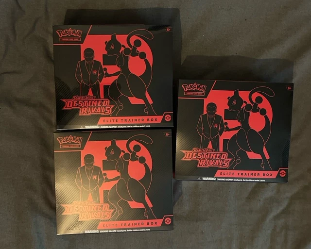 POKÉMON TCG DESTINED Rivals ETB Elite Trainer Box EUR 91,36 - PicClick DE