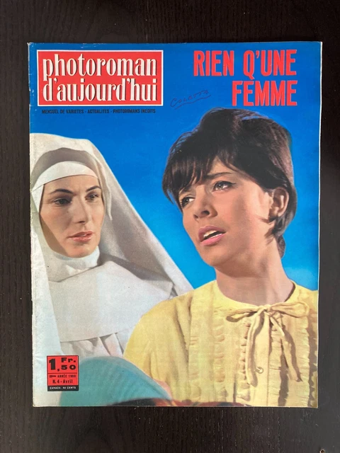 PHOTO ROMAN D'AUJOURD'HUI N°4 4/1966 RIEN QU'UNE FEMME Evi Rota G26 EUR 4,50 - PicClick FR