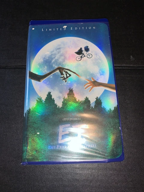 E.T. THE EXTRA-TERRESTRIAL (20th Anniversary Limited Edition) VHS (2002 ...