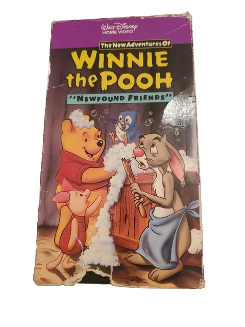 THE NEW ADVENTURES of Winnie the Pooh - Newfound Friends V.3 (VHS, 1991 ...