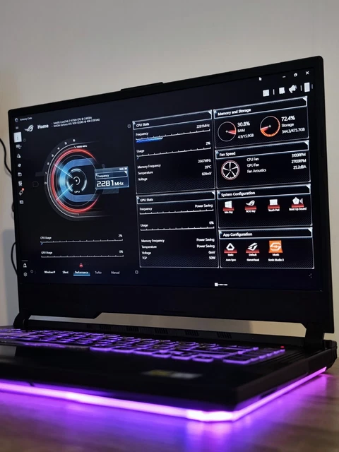 ASUS ROG STRIX G531GT LAPTOP GAMING PC GAMER (120Hz screen - 16GB RAM ...