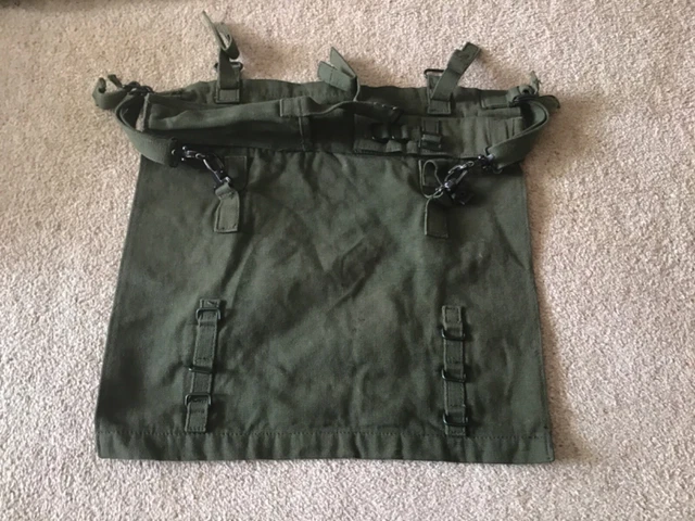 BRITISH MILITARY ISSUE Olive Green 58 Pattern Webbing Poncho Roll £14. ...