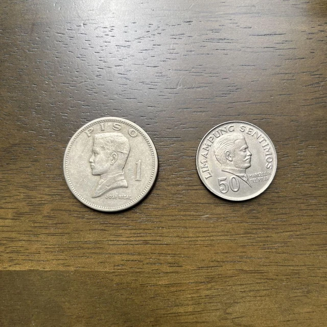 Y0830 PHILIPPINE 1 Peso 50 Centimos Coin Set 1972 $592.94 - PicClick CA