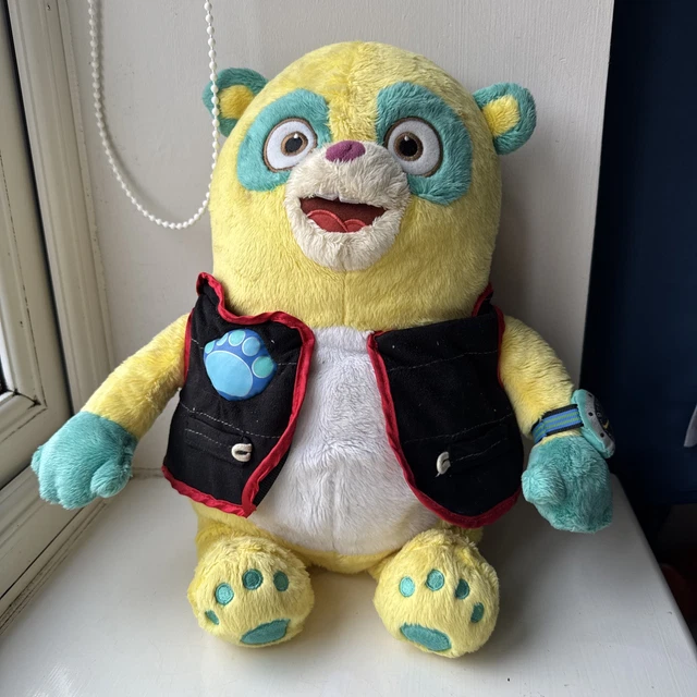 DISNEY STORE (STAMPED) - Special Agent Oso - 14" Yellow Panda Plush ...