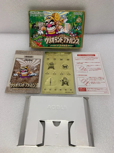 *BOX ONLY* WARIO Land Advance Youki no Otakara Nintendo Game Boy GBA ...