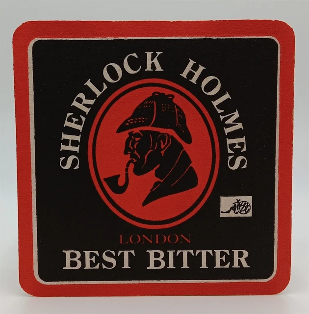 SHERLOCK HOLMES BREWERY Best Bitter Beer Coaster-London United Kingdom ...