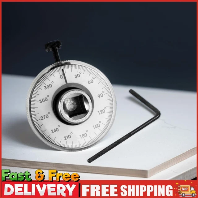 USEFUL TORQUE WRENCH Torque Meter Dial Angle Torque Gauge Auto Service ...