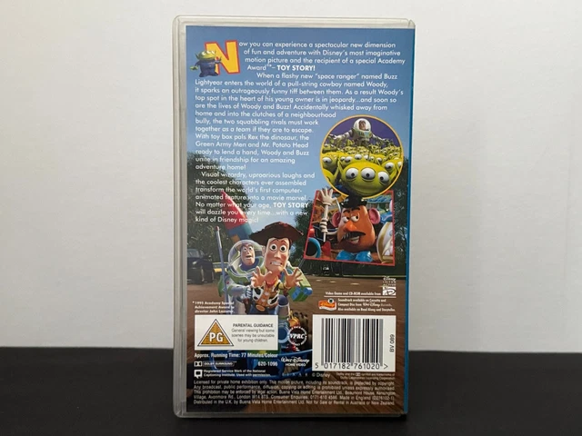 TOY STORY - Walt Disney - PAL VHS Video Tape (A222) £2.99 - PicClick UK