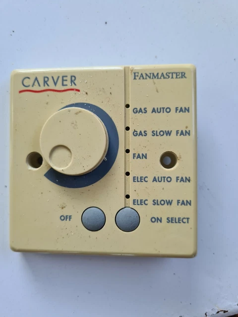 CARAVAN MOTORHOME CAMPERVAN boat carver fanmaster 12v fan speed switch ...