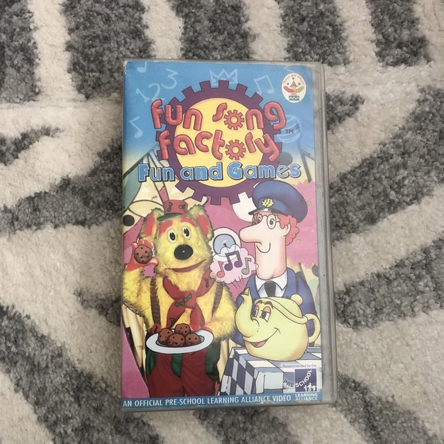 FUN SONG FACTORY Fun and games VHS VIDEO £20.47 - PicClick UK
