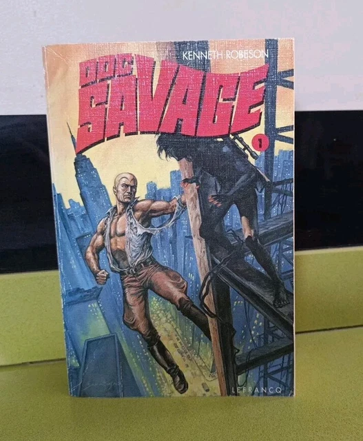 DOC SAVAGE INTÉGRALE Volume 1 Lefrancq 1995 Kenneth Robeson Be+ Homme De Bronze EUR 15,00 ...