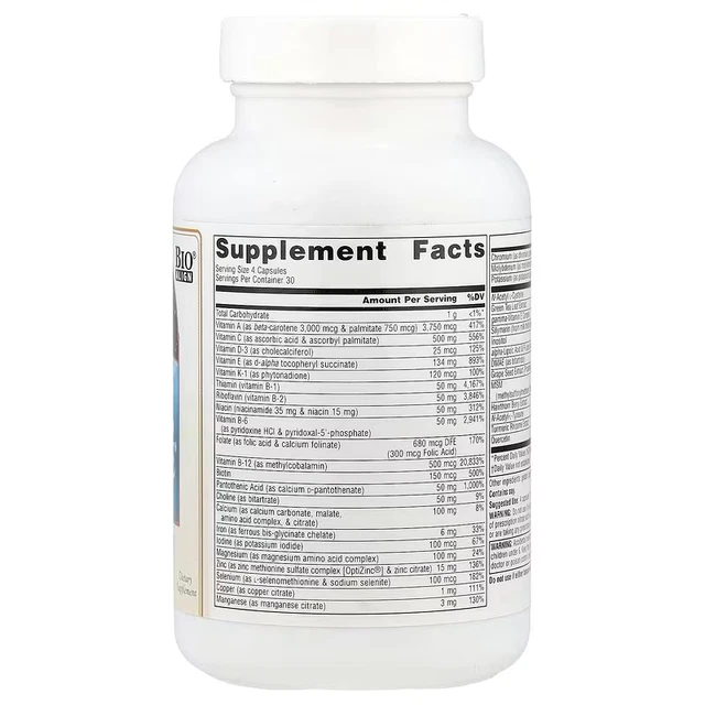 SOURCE NATURALS, LIFE Force Multiple, 120 Capsules, Expiry:01/2029 £39. ...