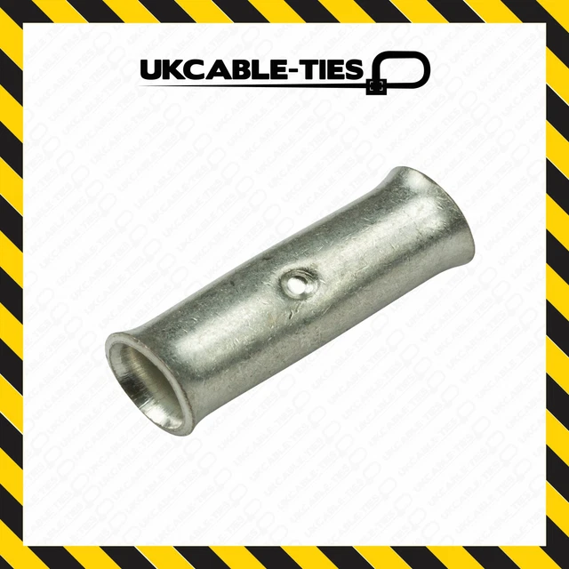 COPPER TUBE BUTT Connectors Wire Cable Crimp Connector Terminal Battery ...