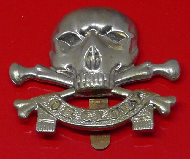 17TH/21ST LANCERS SKULL Crossbones Cap Badge British Army London Badge ...