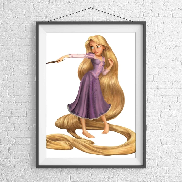 DISNEY TANGLED RAPUNZEL ANIMATION POSTER PICTURE PRINT Sizes A5 to A0 ...