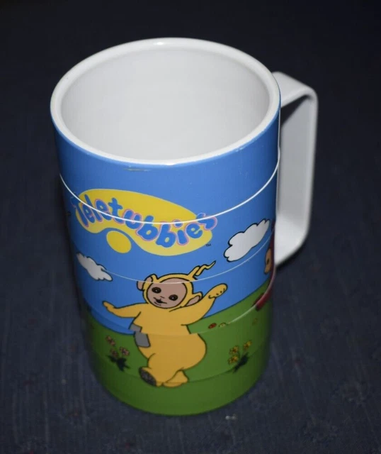 TELETUBBIES (1996) ORIGINAL Swivel Plastic Mug Cup Rare £11.99 ...