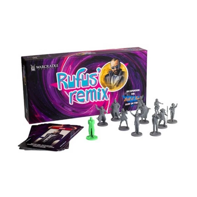 WARCRADLE BOARD GAME Bill & Ted's Riff in Time - Rufus' Remix Expansion ...
