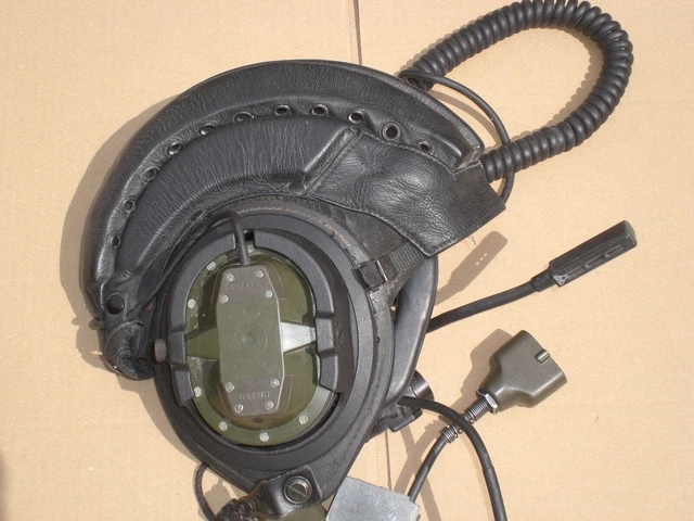 ELNO TELEMIT H-280 Headset Funkset Bw NATO Panzer Kopfhaube NSN8415-12 ...