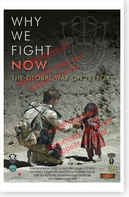 GREEN BERETS SPECIAL Forces Why We Fight War On Terror Poster £14.30 ...