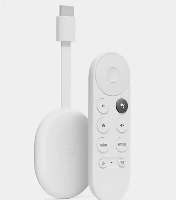 ALL NEW GOOGLE Chromecast with Google TV & Voice Remote | HD | 2022 £35 ...