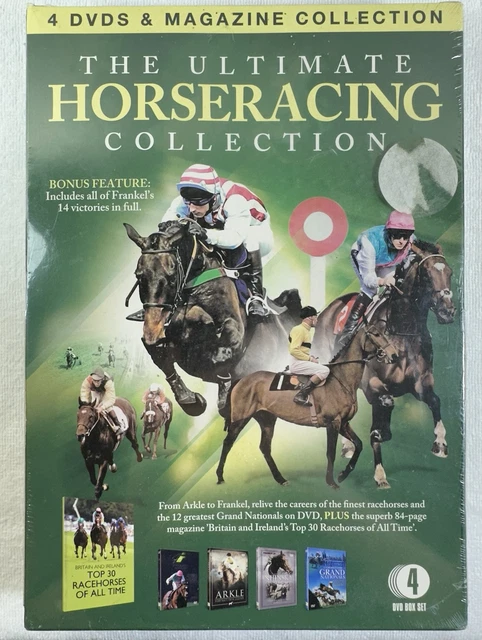 THE ULTIMATE HORSERACING Collection 4 DVD & Magazine Box Set New ...