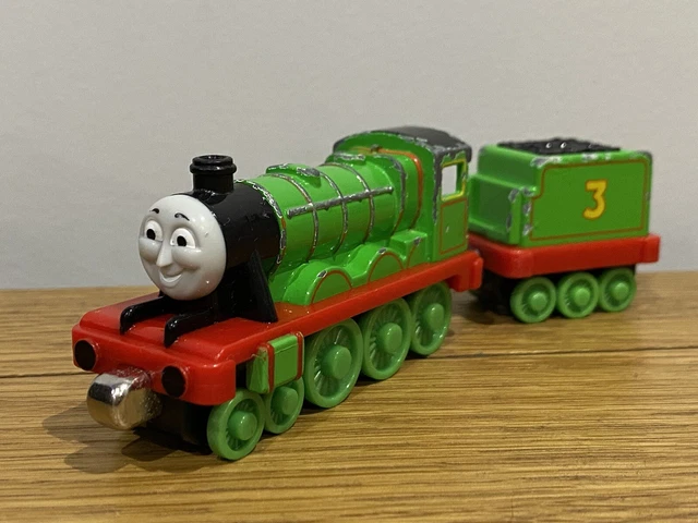 THOMAS & FRIENDS Take N Play Die Cast Henry Engine Fisher Price 2009 ...