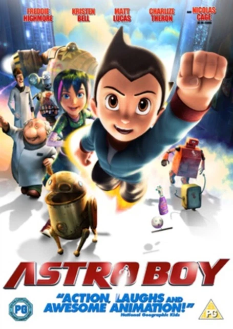 ASTRO BOY (DVD) Kristen Bell Nicolas Cage Charlize Theron Samuel L ...