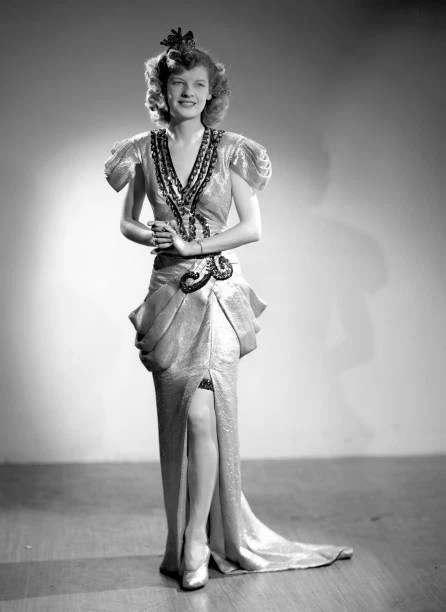 RADIO ACTRESS ANN Thomas She portrays the character Miss Thomas 1940s ...