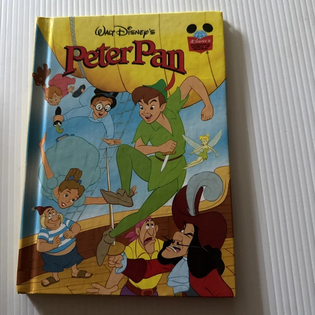 WALT DISNEYS PETER Pan Hard Cover Book 1993 First Edition $10.00 ...