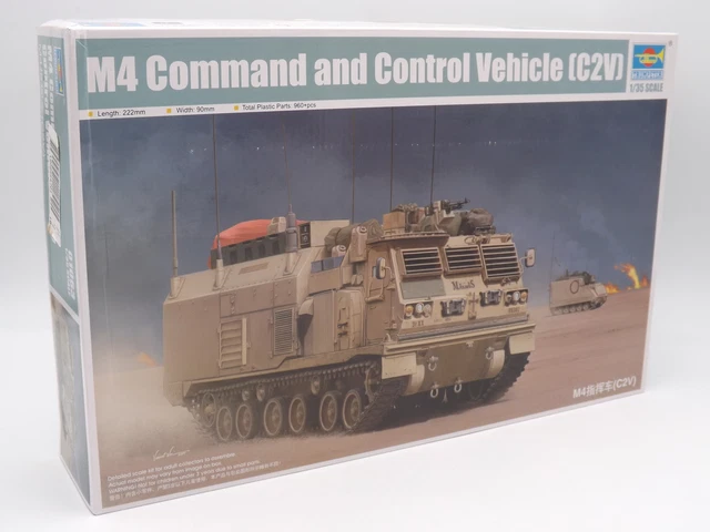 TRUMPETER 01063 M4 Command and Control Vehicle (C2V) Modell Panzer ...
