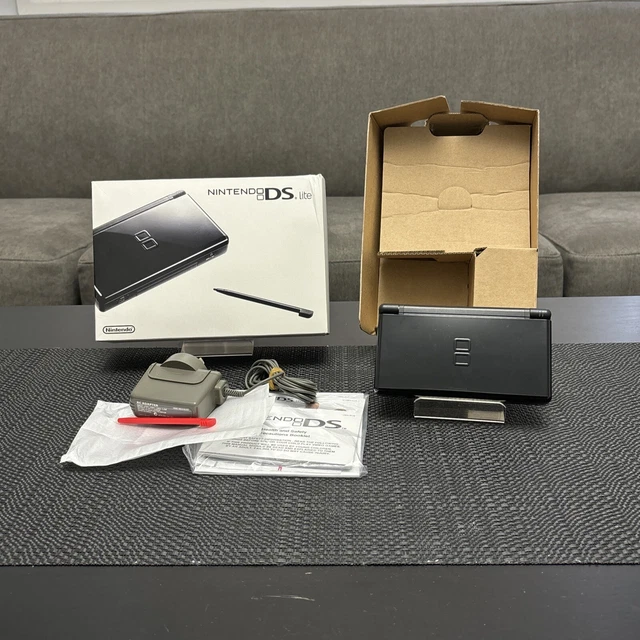 NINTENDO DS LITE Game Console Black Complete Boxed $199.00 - PicClick AU