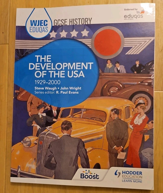 WJEC EDUQAS GCSE History: The Development of the USA, 1929-2000 by ...