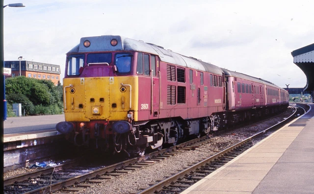 ORIGINAL 35MM RAIL Slide Class 31 31601 Westbury 1 7 2005 + Copyright £ ...