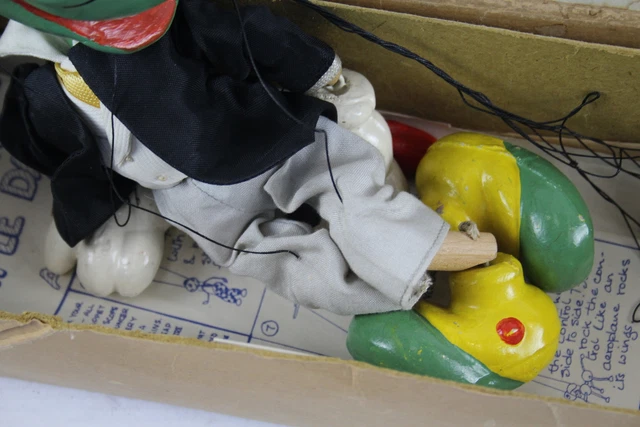 PELHAM PUPPETS 1960S Jiminy Cricket Disney Character Marionette In ...