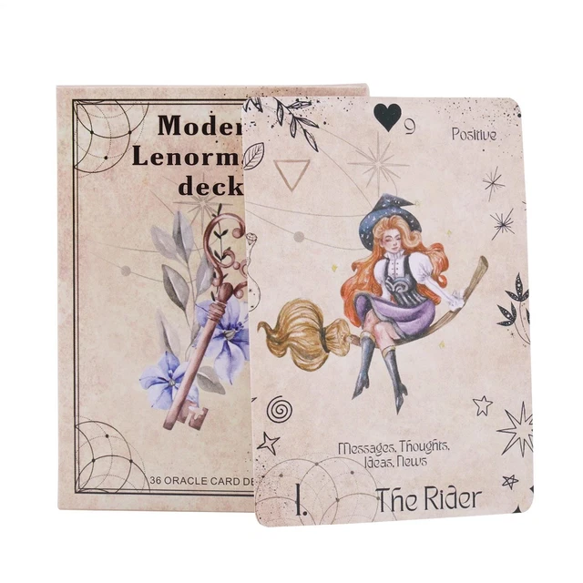MODERN LENORMAND ORACLE Cards for Board Game, Friends Gathering Playing ...