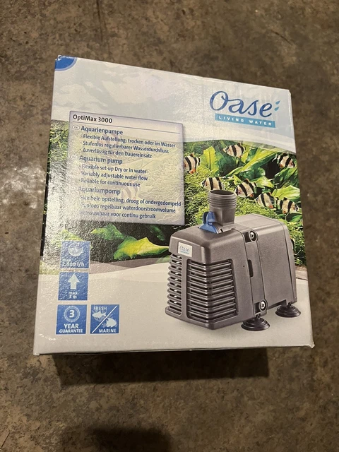 OASE OPTIMAX 3000 Aquarium Fish Tank Sump Pump EUR 68,25 - PicClick DE