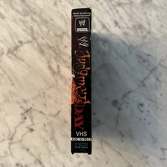 WWE JUDGMENT DAY 2002 (VHS) Tape - RARE! $69.64 - PicClick CA