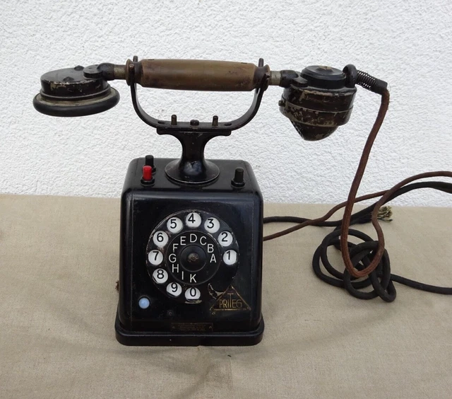 ALTES TISCH TELEFON Priteg EUR 140,00 - PicClick DE