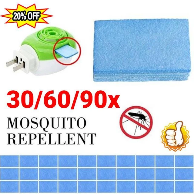 30/60/90X MOSQUITO REPELLENT Insect Bite Mat Tablet Replace Refill Pest ...