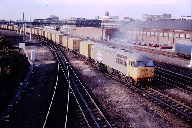 1980S BRITISH RAIL BR Diesel Electric Loco Railway Slide Ref 253 £3.99 ...