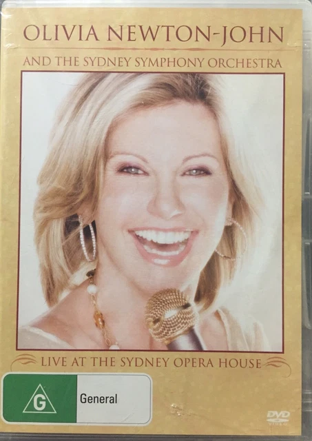 OLIVIA NEWTON-JOHN & The Sydney Symphony Orchestra Dvd - Brand New ...
