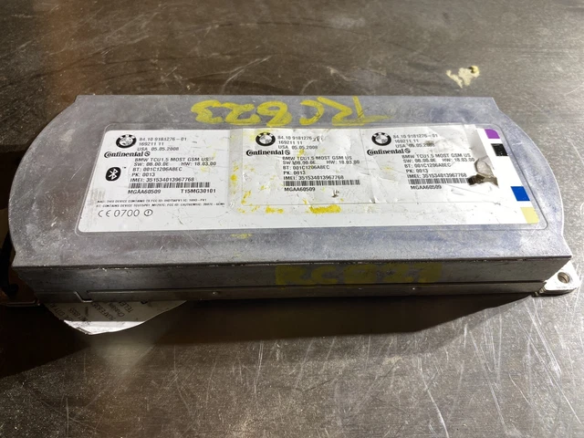 08 BMW 135I X5 Bluetooth Telematics Control Module Unit OEM 84.10 ...
