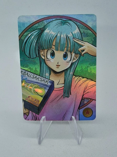 CARTE BULMA DRAGON Ball Z DBZ Waifu Sexy Manga Mint Prism Holo Foil ...