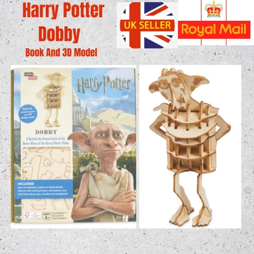 HARRY POTTER DOBBY - Book and 3D model set EUR 11,46 - PicClick FR