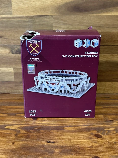 BRXLZ WEST HAM United Stadium 3D Construction Toy 1063 Pcs Boxed ...