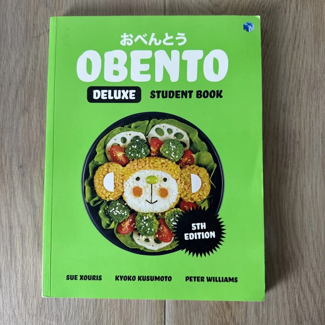 OBENTO DELUXE STUDENT Book 5th Ed Sue Xouris Japanese Textbook $29.95 ...