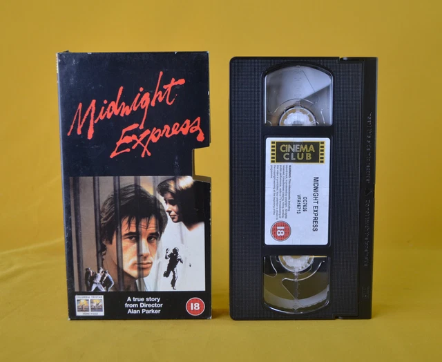 MIDNIGHT EXPRESS VHS Video Cinema Club Card Box £10.00 - PicClick UK