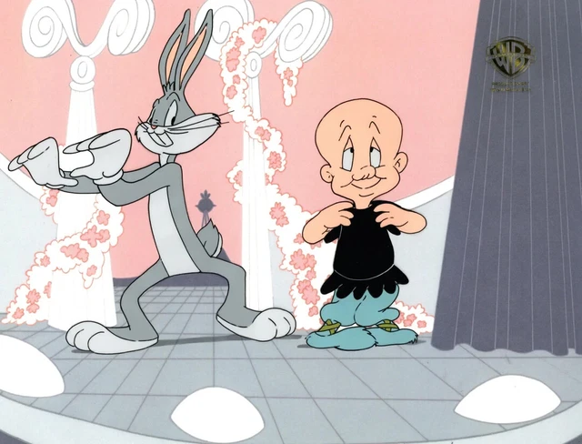 Warner Brothers Looney Tunes Bugs Bunny Elmer Fudd Original Production
